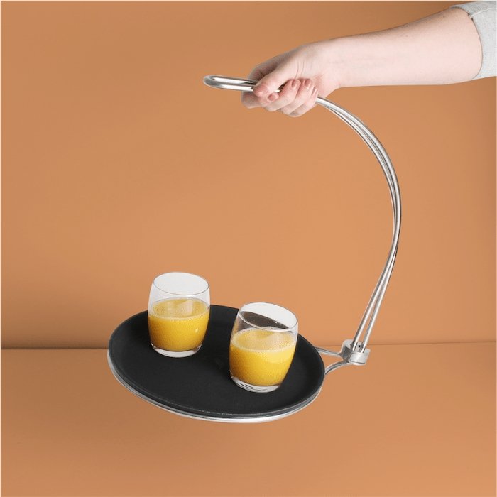 Tipsi Tray™ | 11 Inch | Single Handed Carry Tray | - Single Handed